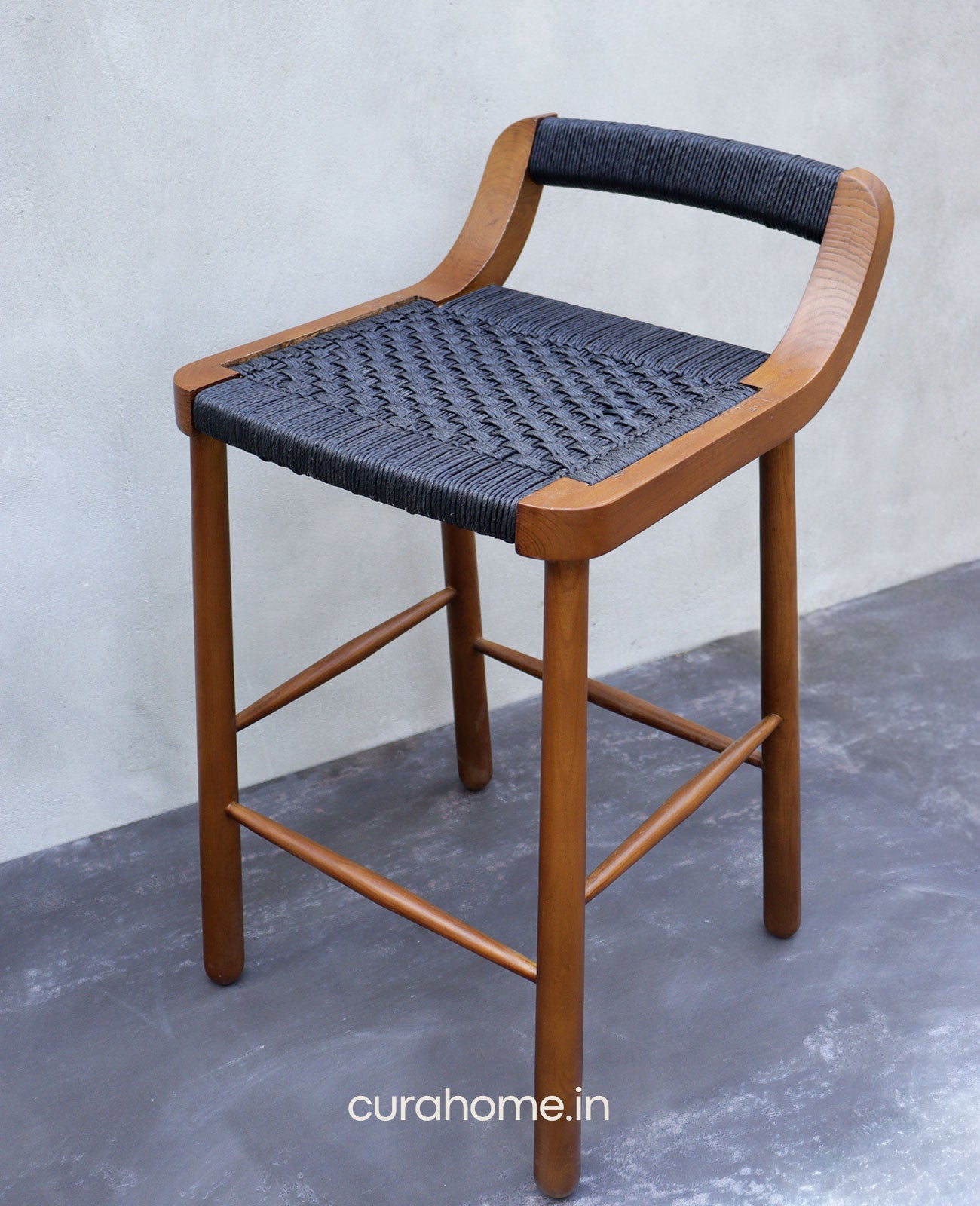 KIVA High Stool - CURA HOME - Handcrafted Luxury Furniture